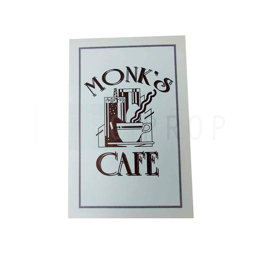 Seinfeld Monk's Cafe Menu Insert - HeroProp.com