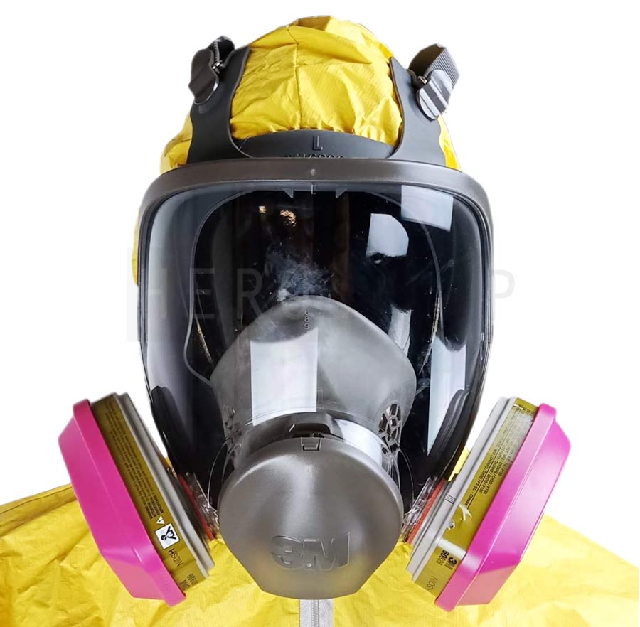 Breaking Bad Full Face Respirator Breaking Bad Mesh Mask Hoodie